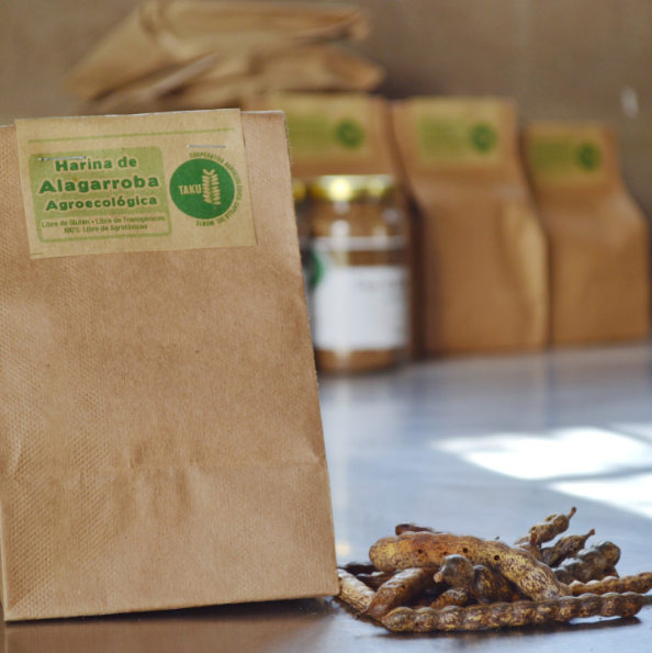 Harina de Algarroba 500gr – Cooperativa Taku – Almacenata